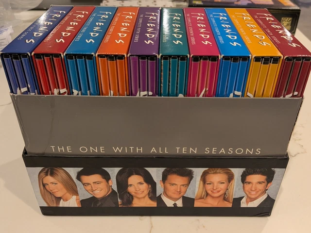 FRIENDS DVD - Complete Seasons 1-10 Box Set Collection £31.90 - PicClick UK