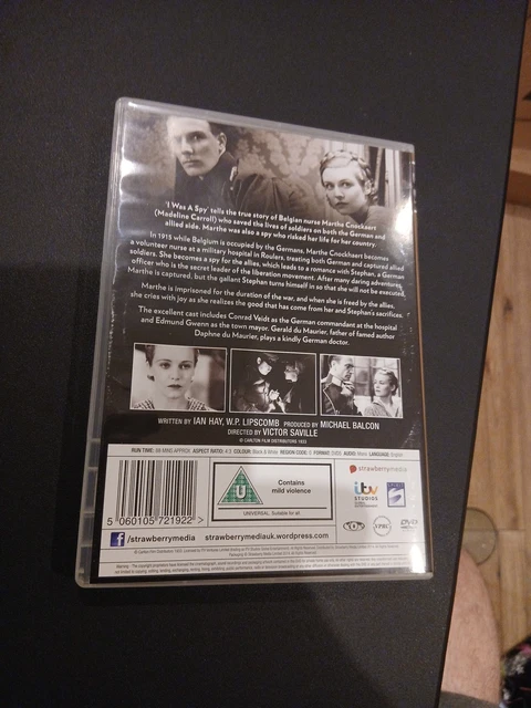 I WAS A Spy dvd 1933 war film £4.37 - PicClick UK