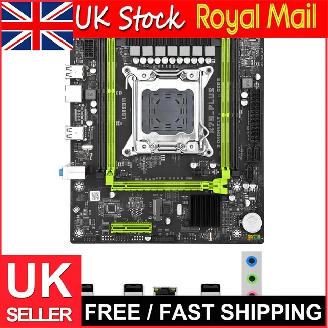 X79 PLUS PC Mainboard LGA 2011 Mainboard 4*DDR3 NVME M.2 3* SATA2.0 PCI ...