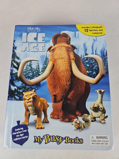 MY BUSY BOOKS Ice Age, Book, 12 Figures, Mat, Blue Sky Studio ...