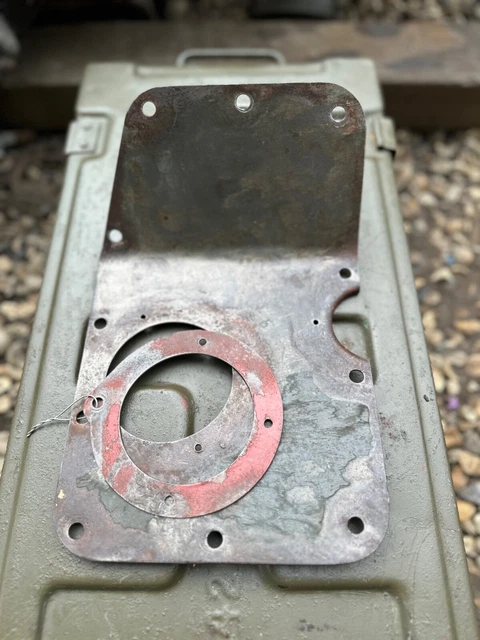 WILLYS MB FORD GPW original WW2 Transmission floor cover and lever ring ...