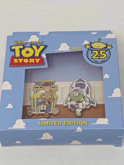 2020 BUZZ LIGHTYEAR & Woody Toy Story 25th Anniversary Disney Pin Set ...