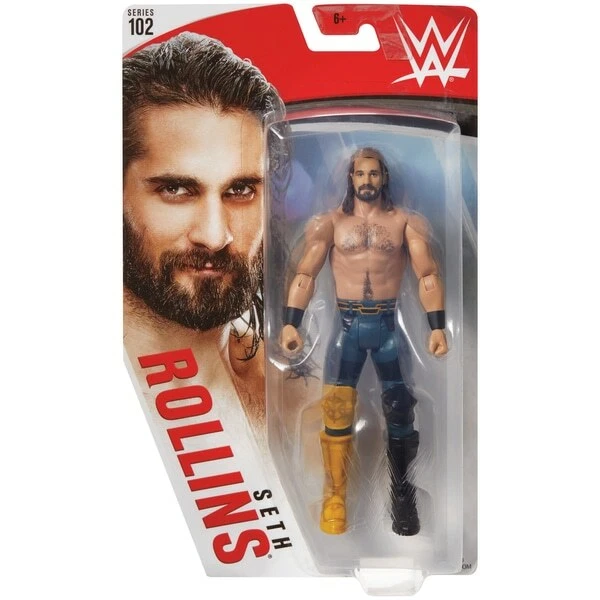 MATTEL - WWE Wrestling - Basic Series 102 Figure - Seth Rollins - Brand ...
