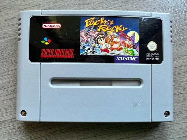 POCKY & ROCKY 2 - Super Nintendo - PAL - FAH EUR 175,00 - PicClick FR