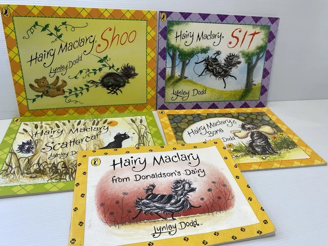 HAIRY MACLARY X5 Bone/Scattercat/Sit/Shoo PB Books Bundle Lynley Dodd ...