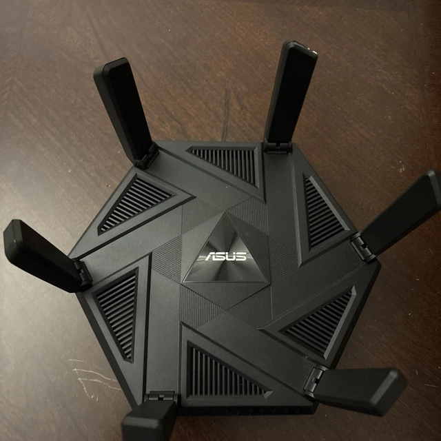 ASUS RT-AXE7800 TRI-BAND WiFi 6E Router - Black MINT CONDITION $120.00 ...