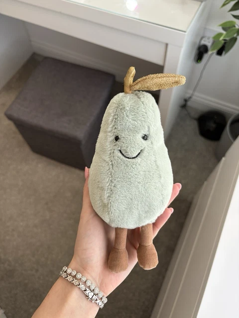 JELLYCAT EXTREMELY RARE Exclusive Amuseables Glisten Pear Brand New £21 ...