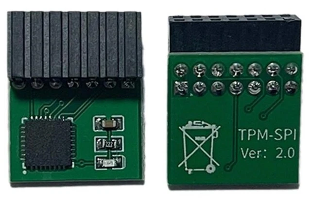 14-PIN SPI TPM Security Module for Asus Multi-Brand Motherboard Win 11 ...