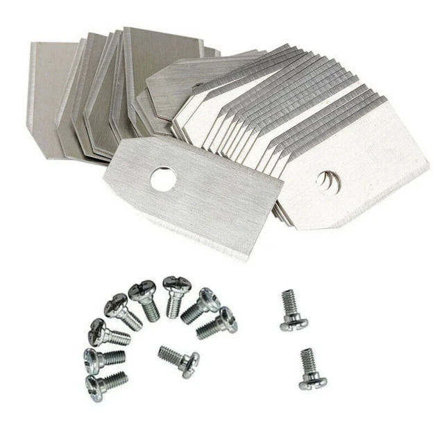 HIGH STRENGTH CUTTER Blade Piece+Screws For Husqvarna Automower ...