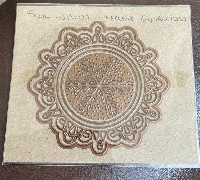 SUE WILSON/CREATIVE EXPRESSIONS Snowflake Dies Free P&P £5.97 - PicClick UK