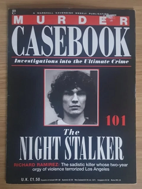 **RARE** RICHARD RAMIREZ 'The Night Stalker. Murder casebook 101 £15.99 ...