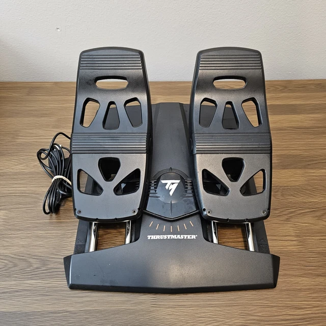 THRUSTMASTER TFRP T.FLIGHT Rudder Pedals for Flight Simulators (PC ...