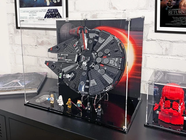 BRIXBOX HORIZONTAL DISPLAY case for LEGO Star Wars The Dark Falcon ...