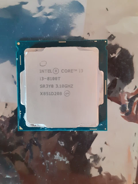 CPU 4 CORE Intel Core i3 8100T 3,1Ghz socket LGA 1151 GPU HD ...
