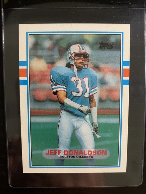 1989 TOPPS JEFF Donaldson #100 Houston Oilers 1989 Pro Set 1990 Score EUR 4,39 - PicClick FR
