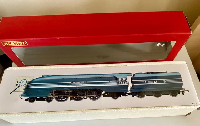 HORNBY 00 PRINCESS Alice Locomotive &Tender, Lms Blue, Boxed,Excellent ...