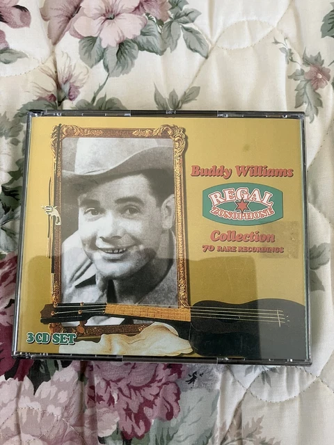 BUDDY WILLIAMS REGAL Zonophone Collection *70 rare recordings on 3 EMI ...