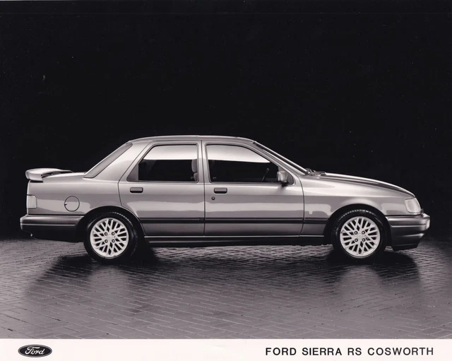 FORD SIERRA RS Cosworth, Side View Period Photograph. £8.99 - PicClick UK