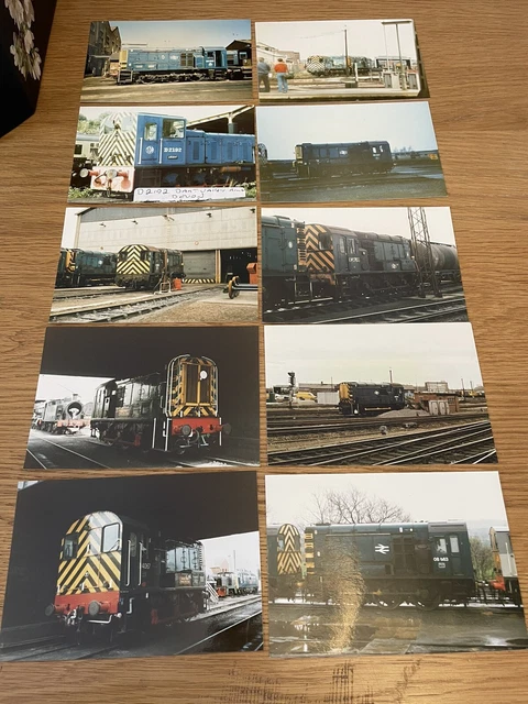 50 RAILWAY TRAIN LOCOMOTIVE PHOTOGRAPHS LATE 1980’s/90’s BATCH 2 EUR 4 ...