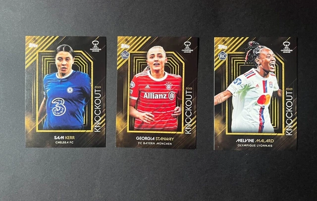 TOPPS 2023 KNOCKOUT UEFA Women's Champions League - Base / Star Player ...