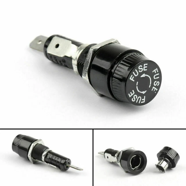 SCI R3-14C CHÂSSIS Panneau Support Porte-fusible Pour 6x30mm Fusible ...