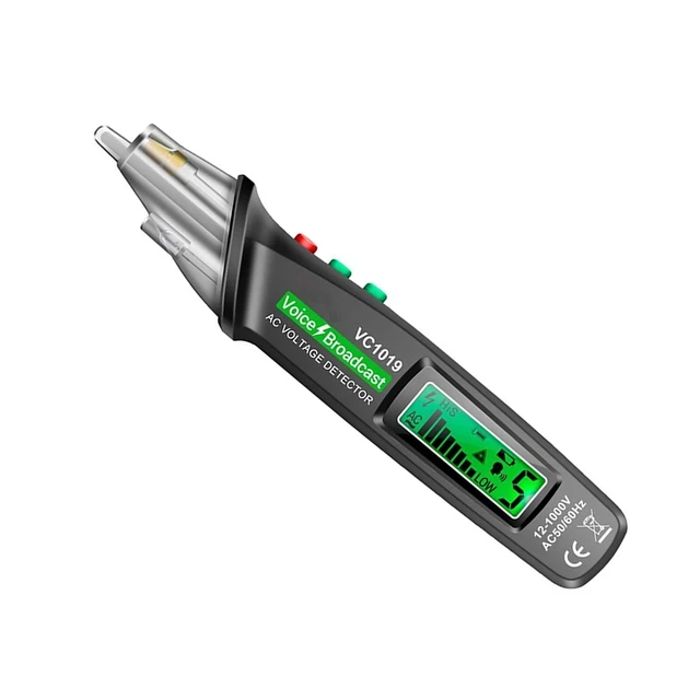 TOOL ELECTRIC WIRE Detector Non-Contact Voltage Tester Pen Style ...