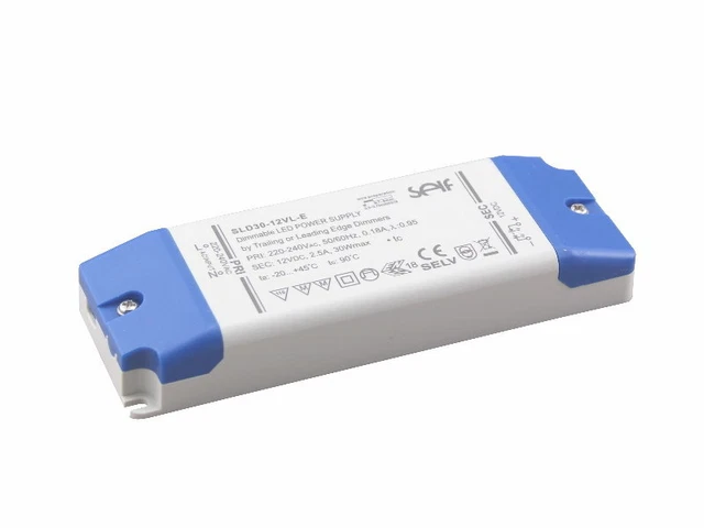 SELF LED TRANSFO 12V 30W Dimmable Phase Cut Phase Section Power Supply ...