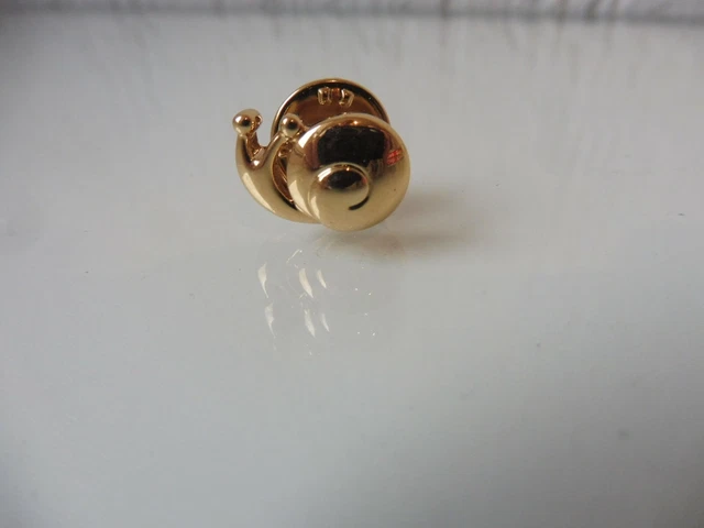 BELLE BROCHE / Pin, Pierre Lang, Escargot Doré ! EUR 24,54 - PicClick FR