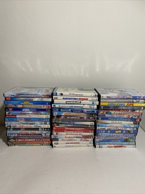 DISNEY, KIDS, FAMILY DVD Lot - (51 Dvds) - Amazing Ape, Camp Rock ...