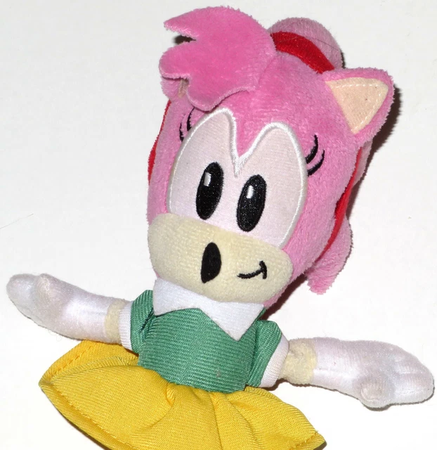 2011 9& TAILS Jazwares Amy Rose Sonic The Hedgehog Plush Sega Toy Doll ...