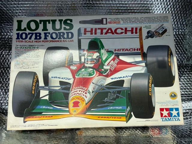 LY RARE! DISCONTINUED TAMIYA 1/10 LOTUS 107B FOAD F103 Chassis Kit Sponsor F1 £664.84 - PicClick UK