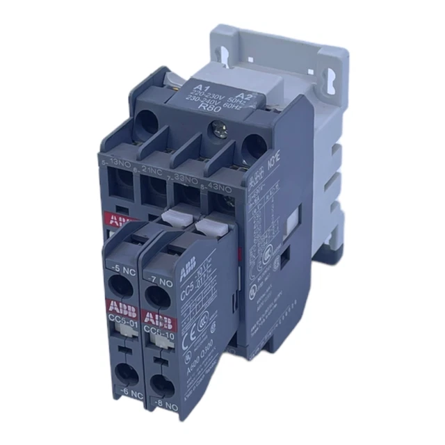 ABB N31E+CC5-01+CC5-10 MOTOR Circuit Breaker 220-230V 50Hz 230-240V ...