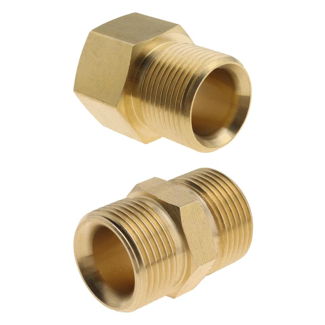 M22 15MM MALE to M22 14mm Female/Male External Thread Connector High ...