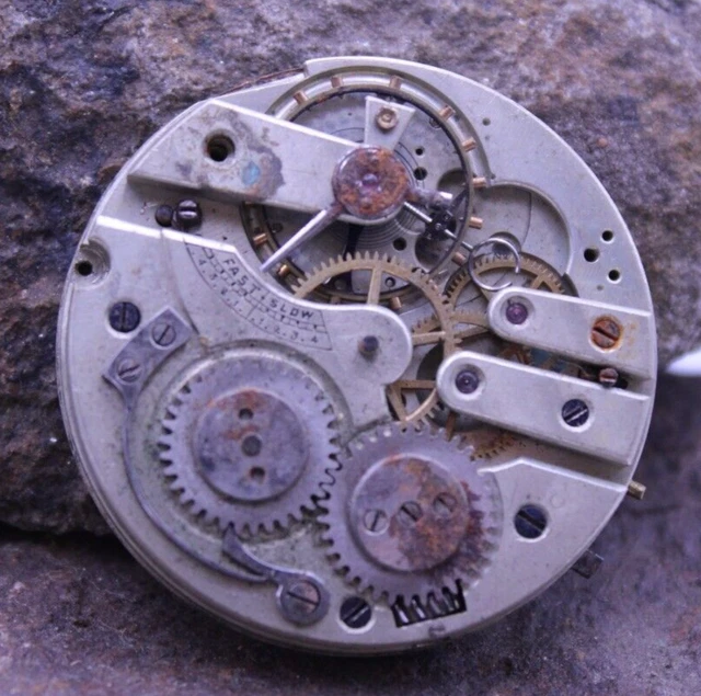 ANTIQUE SWISS POCKET WATCH MOVEMENT 36.2mm DIAMETER FOR REPAIR (A7) £26 ...