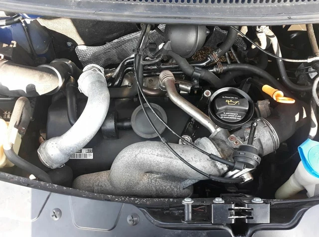 🇩🇪 MOTOR AXD 2.5 TDI VW TRANSPORTER T5 131PS 68Tkm KOMPLETT ENGINE ...