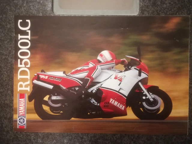 YAMAHA RD 500 Lc Netherland Original Brochure,Prospekt,Catalogue ...