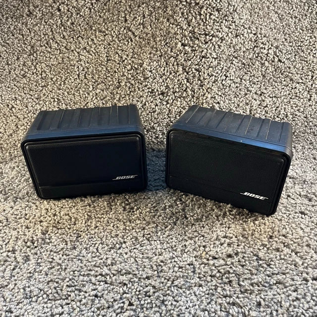 BOSE MODEL 25 Surface Mounted Speakers Black in Good Condition £75.00 ...