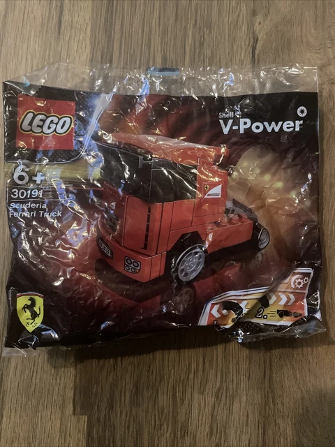LEGO 30191 SCUDERIA Ferrari Truck V-Power con Motore Pull Back'N'Go EUR ...