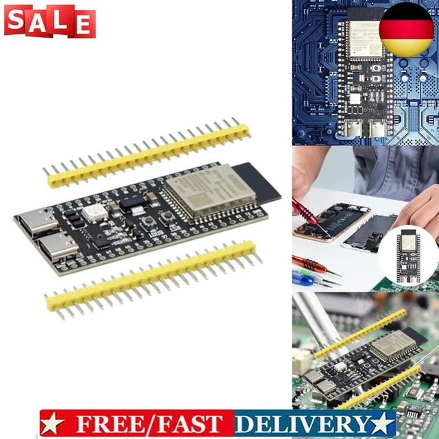 ESP32/ ESP32-S3/ESP32-C3 ENTWICKLUNGSBOARD ESP32-C3-DevKitM-1 ESP32-S3-DevKitC-1 EUR 8,50 ...