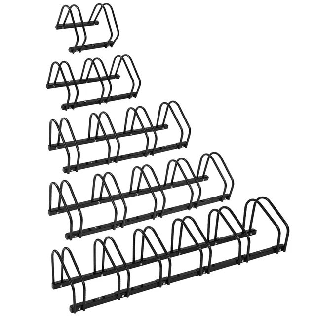 FAHRRADSTÄNDER FÜR FAHRRÄDER Fahrradhalterung Aufstellständer aus Metall Schwarz EUR 23,99 ...