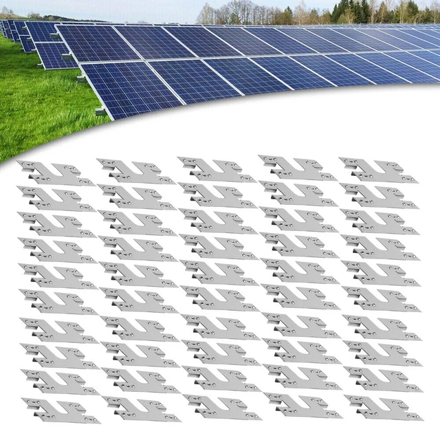 SOLAR-PANEL CABLE CLAMP PV Grounding Gasket Conductive Sheet For Roof ...