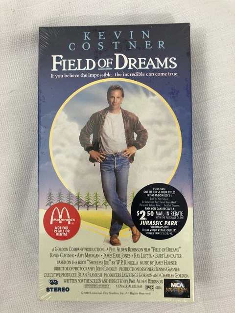 FIELD OF DREAMS VHS 1992 Rare McDonalds Promo New Sealed Mint £90.27 ...