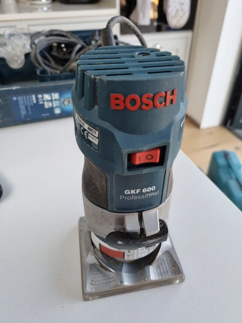 BOSCH PROFESSIONAL GKF 600 Palm Router 240v £74.00 - PicClick UK