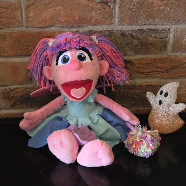 ABBY CADABBY PLUSH Stuffed Doll Sesame Street Portaventura Fairy Toy 14 ...