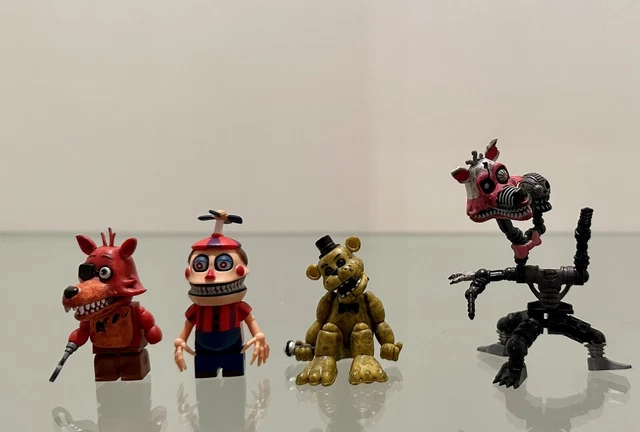 FNAF MCFARLANE CONSTRUCTION Set Figures Five Nights Freddy's Mangle ...