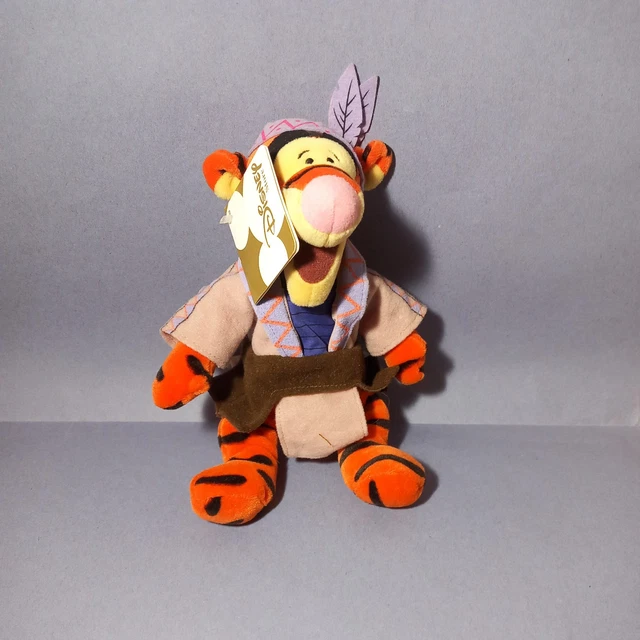 WINNIE THE POOH Indian Tigger Disney Store - 9" - Still With Tags £11. ...