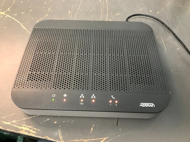 ADTRAN 822V FOR Sonic ONT Optical Network Terminal With PSU $30.00 ...