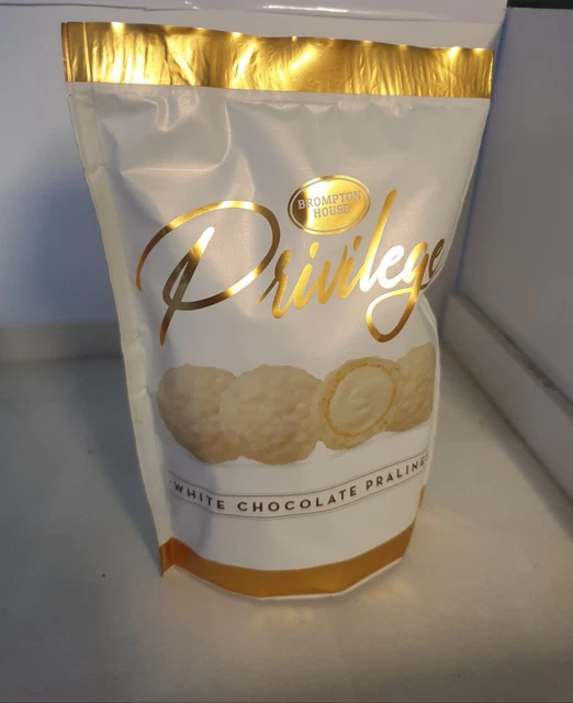 BROMPTON HOUSE PRIVILEGE White Chocolate Pralines Best Before 16 / 11 ...