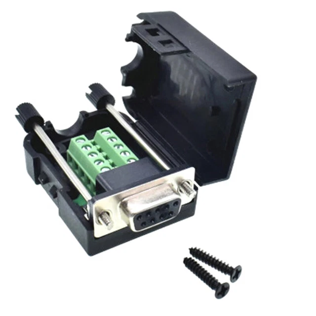 DB9 CONNECTOR COM RS232 transfer-free Signals terminals Male Female ...