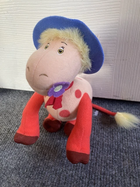 MAGIC ROUNDABOUT ERMINTRUDE Cow Small Plush Soft Toy 2004 Vintage BBC £ ...